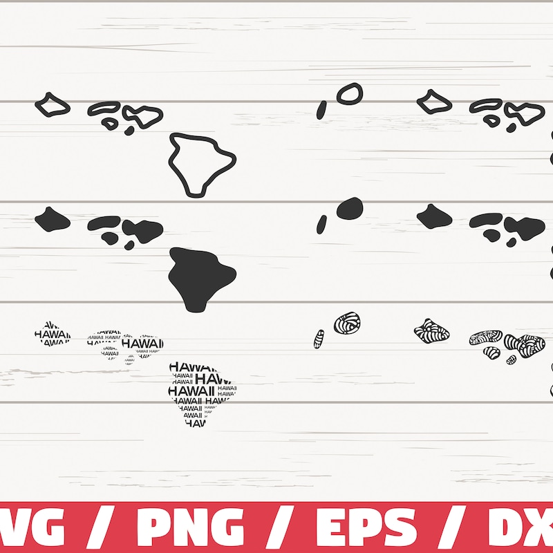 Hawaiian Svg - Etsy