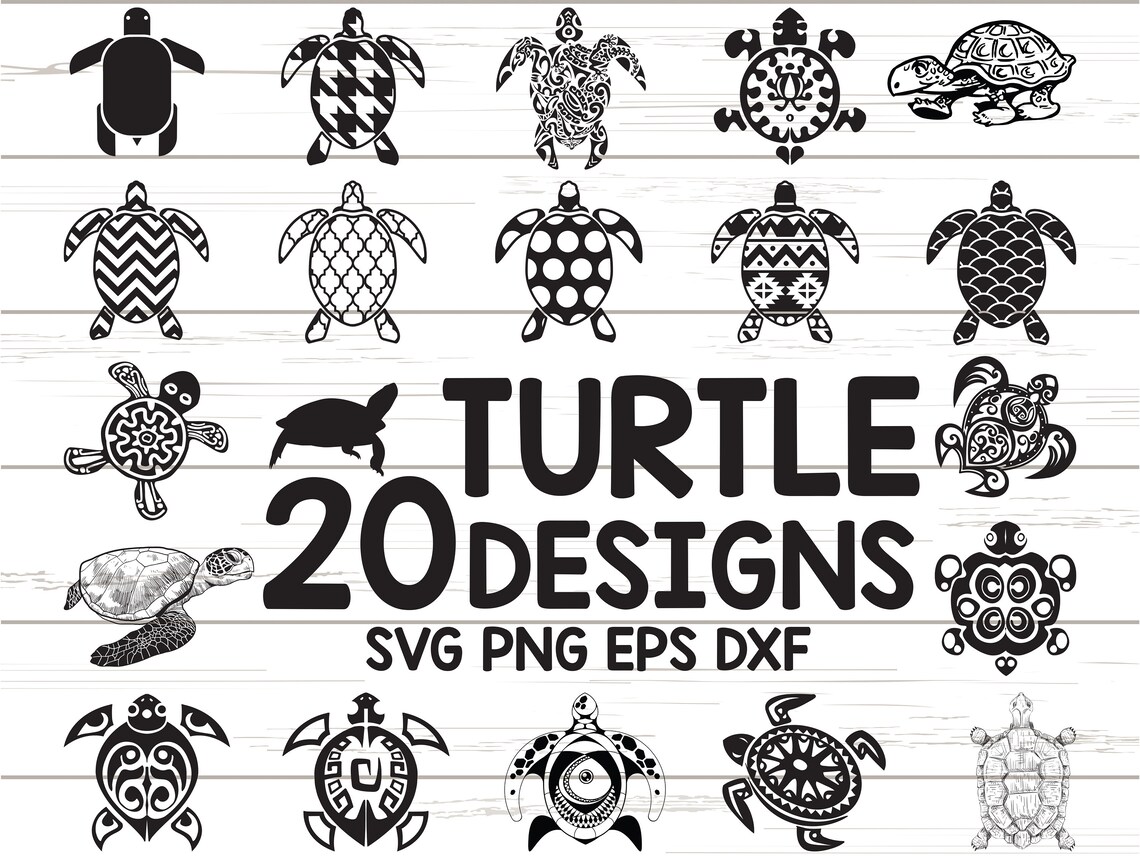 Turtle Svg/ Sea Turtle Svg/ Tortoise Svg/ Sea Svg/ Aquatic | Etsy Canada
