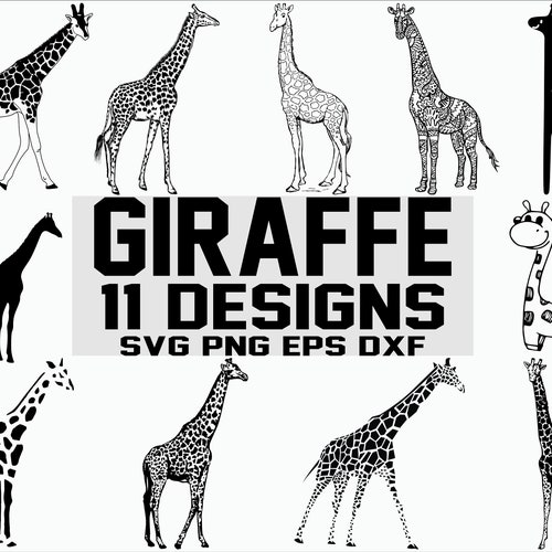 Giraffe SVG/ Wild Life Svg/ Africa Animals Svg/ Clipart/ - Etsy