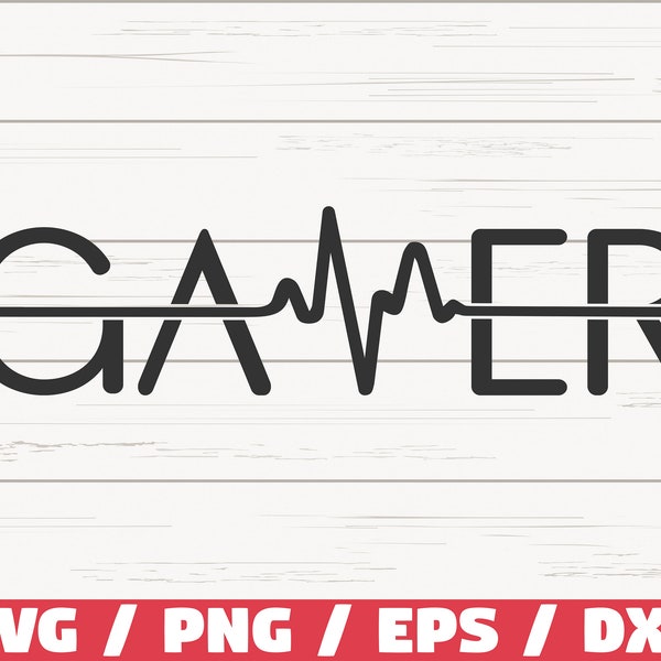 Gamer Svg - Etsy