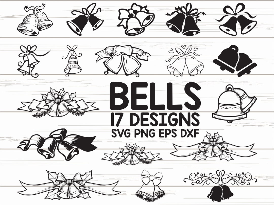 Bells SVG / Bell SVG / Bells Christmas / Wedding Bell SVG / Easter Svg ...