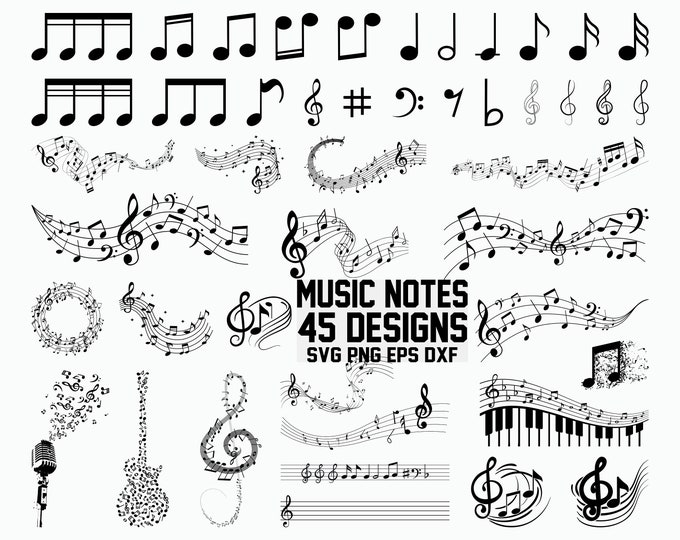 Note-able Font Easily Type Rhythm Notation, Articulations, Curwen Hand ...