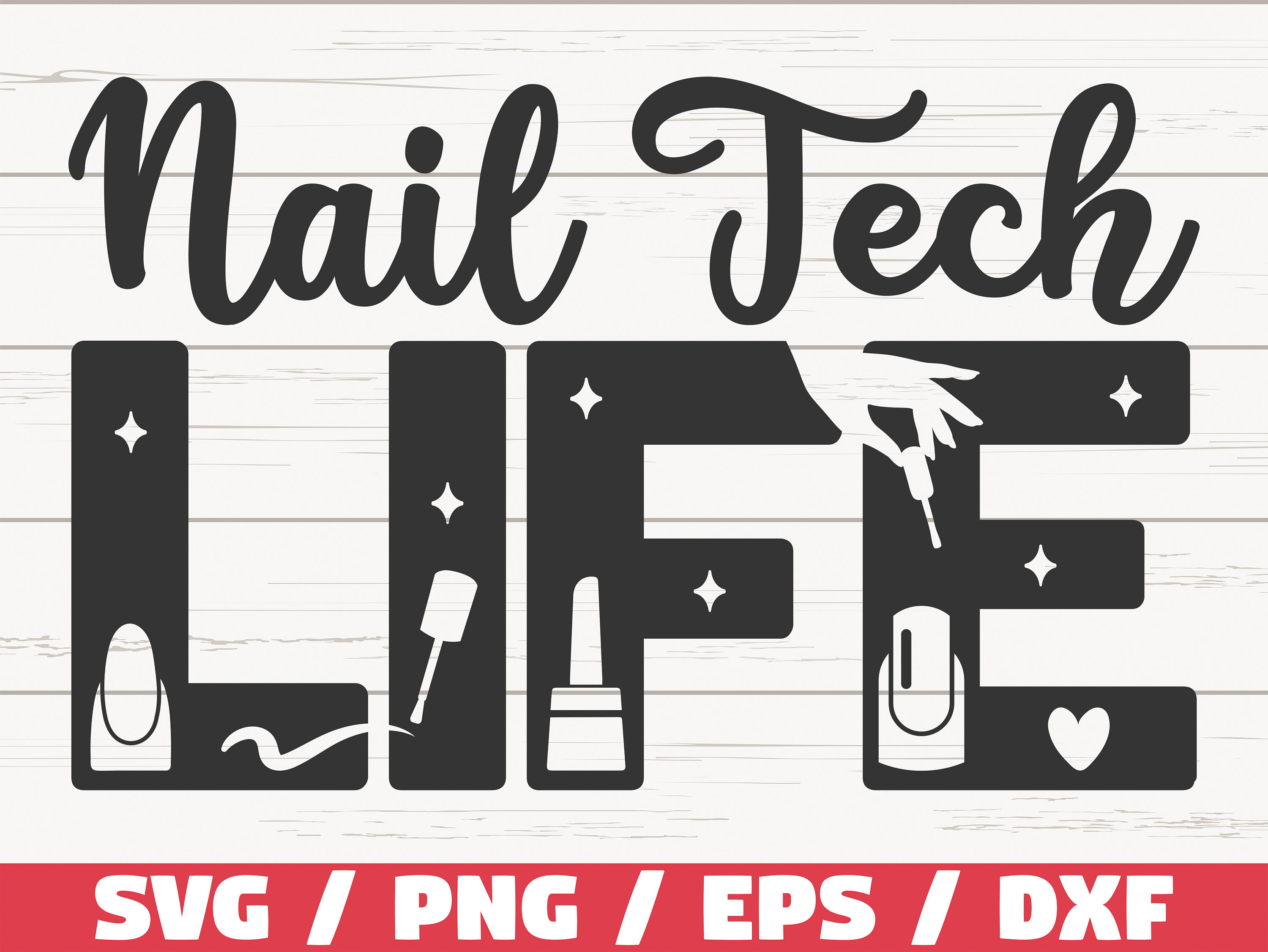 Nail Tech SVG Bundle / Cut Files / Clip Art / Commercial Use / - Etsy ...