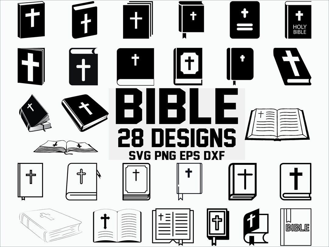 Bible SVG/ Bible Book Svg/ Holy Bible Svg/ Christian Svg/ Catholic Svg ...