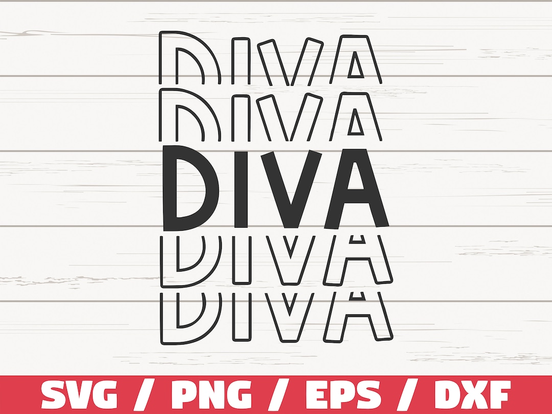 Diva SVG / Queen SVG / Cut File / Cricut / Black Woman SVG / Instant ...