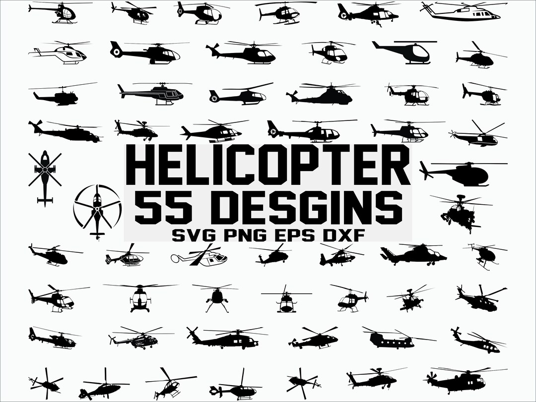 Helicopter SVG/ Aircraft Svg/ Airplane Svg/ Fly Svg/ Army Helicopter ...
