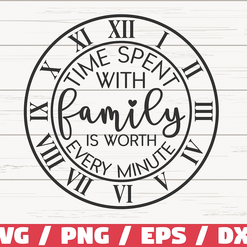 Time With Family - Etsy