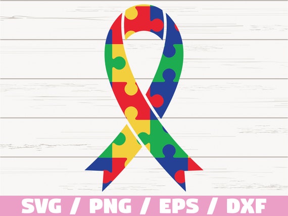 Autism Awareness Ribbon Clip Art