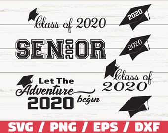 Graduation 2020 Svg | Etsy