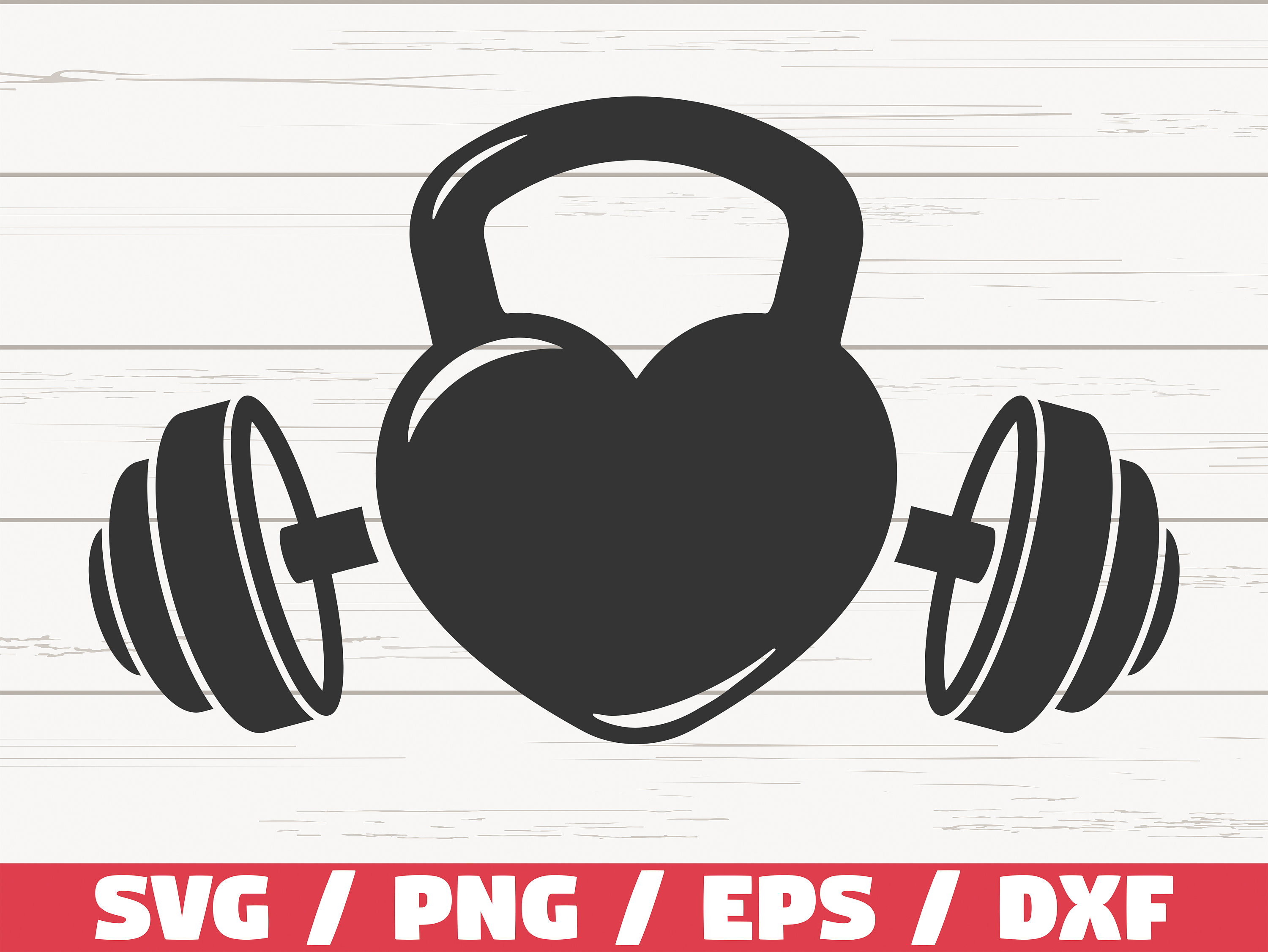 Barbell SVG / Kettlebell SVG / Cut File / Cricut / Kommerzielle Nutzung ...