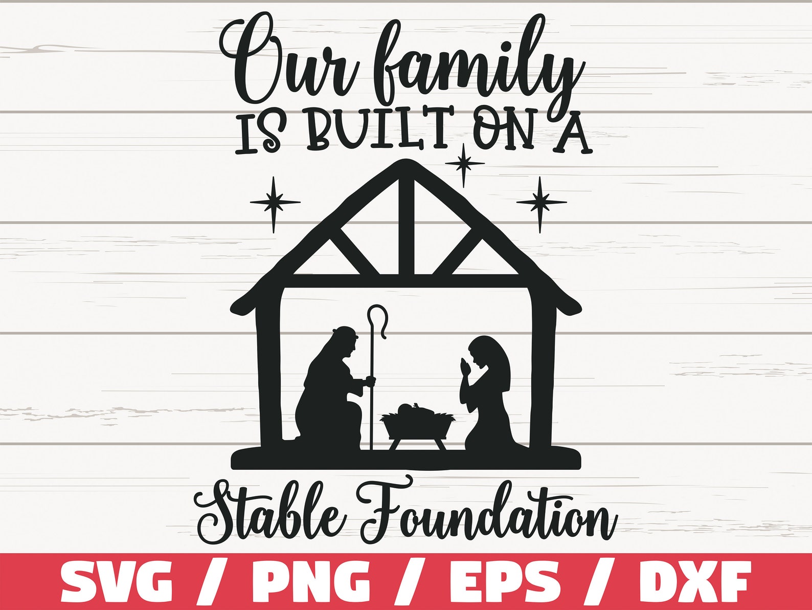 Nativity SVG Bundle / Cut File / Cricut / Commercial Use / Nativity SVG ...