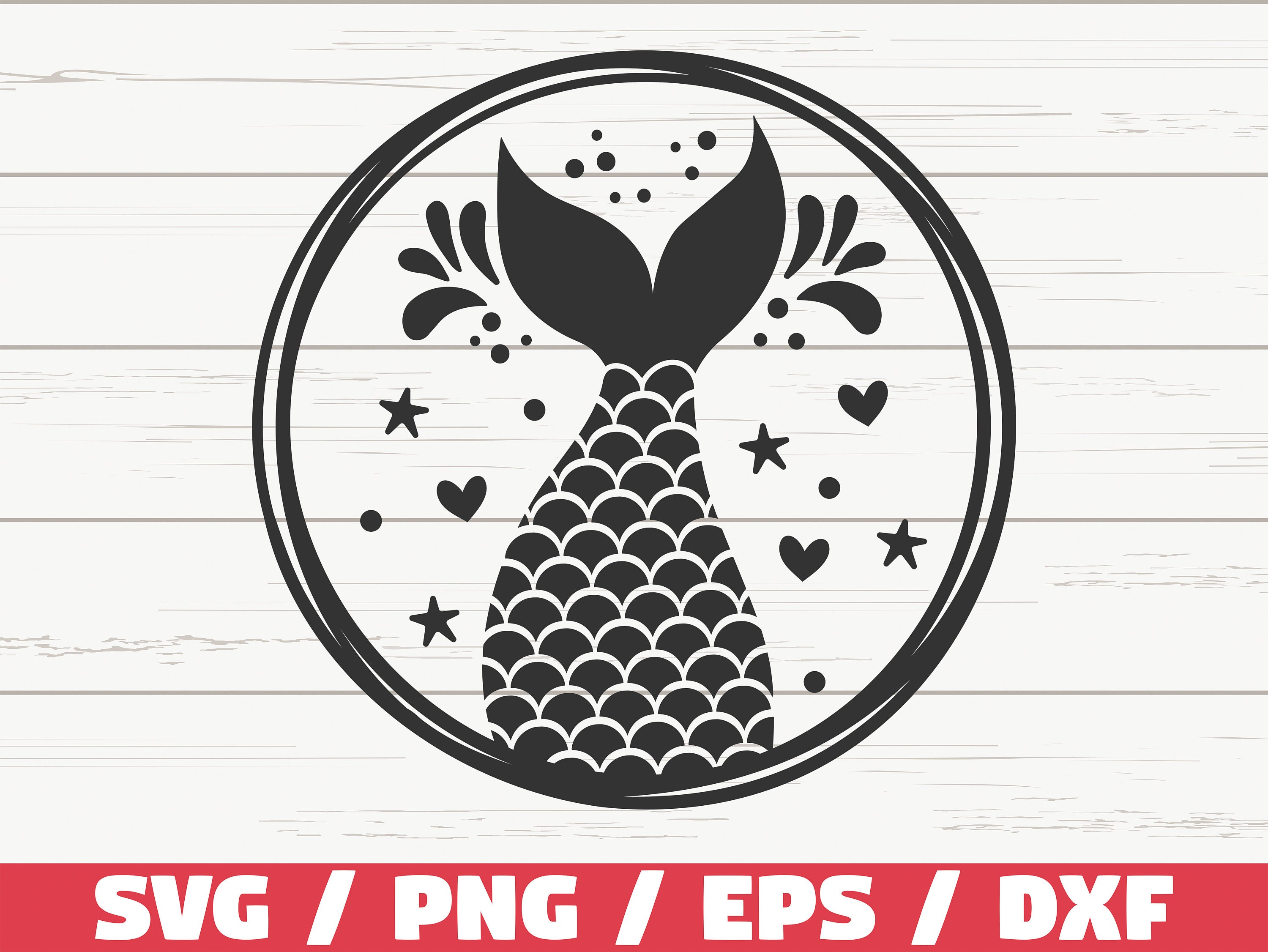 Mermaid Tail SVG / Mermaid SVG / Cut File / Cricut / Commercial Use ...