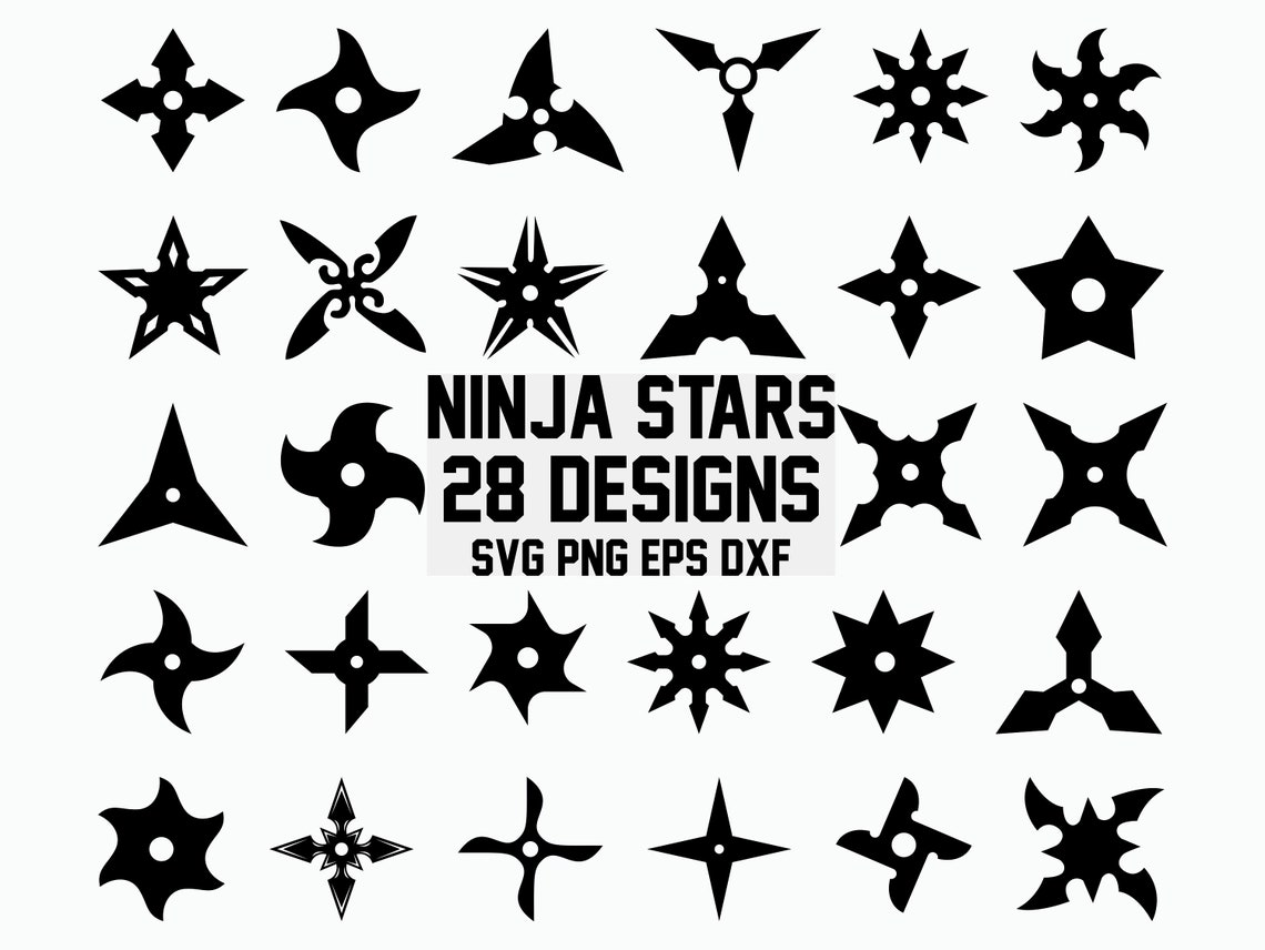 Ninja Star SVG / Throwing Star SVG / Ninja SVG / Cut Files / Cricut ...