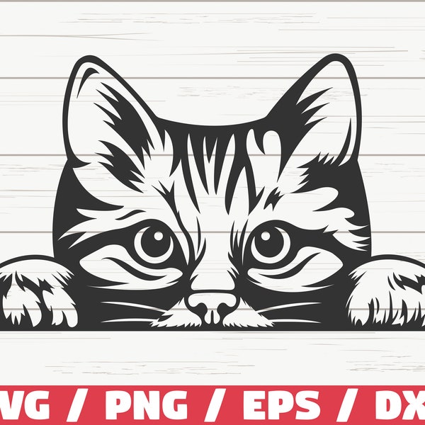 Cat Svg - Etsy
