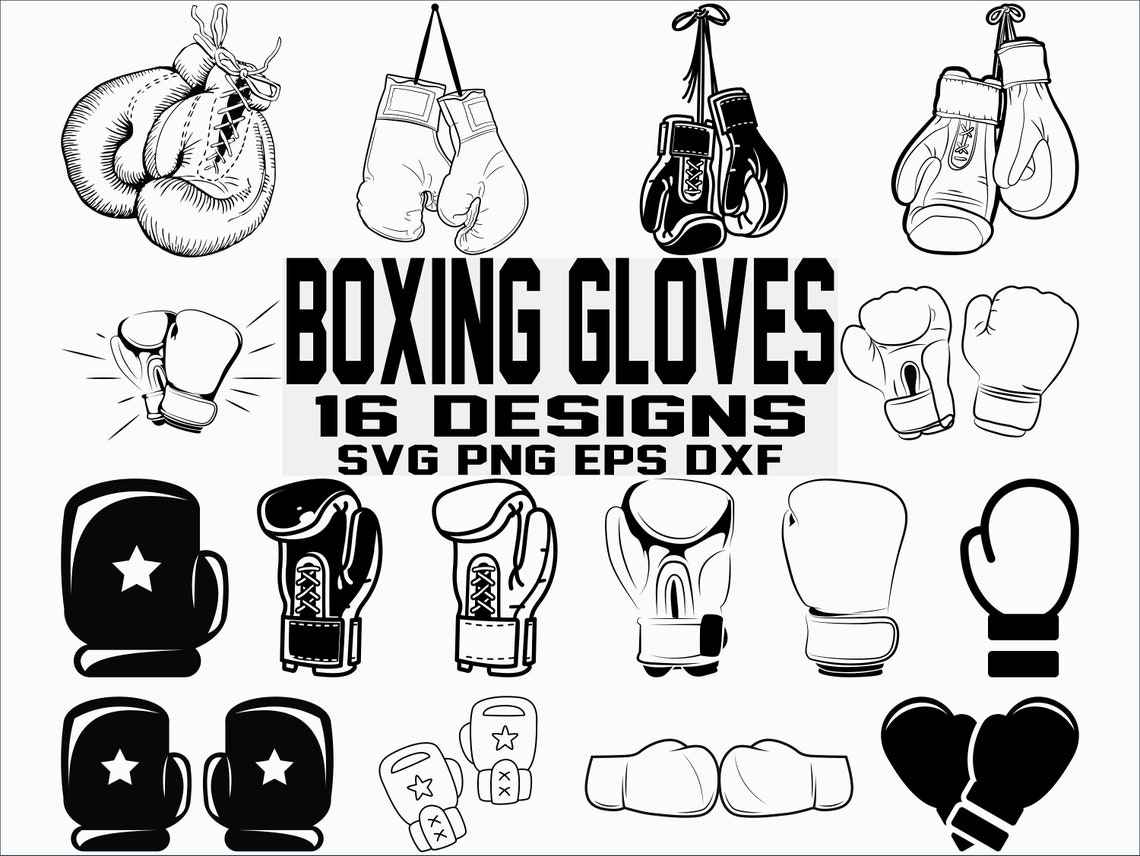 Guante de boxeo SVG / guante svg / boxeo svg / lucha svg / mma - Etsy ...