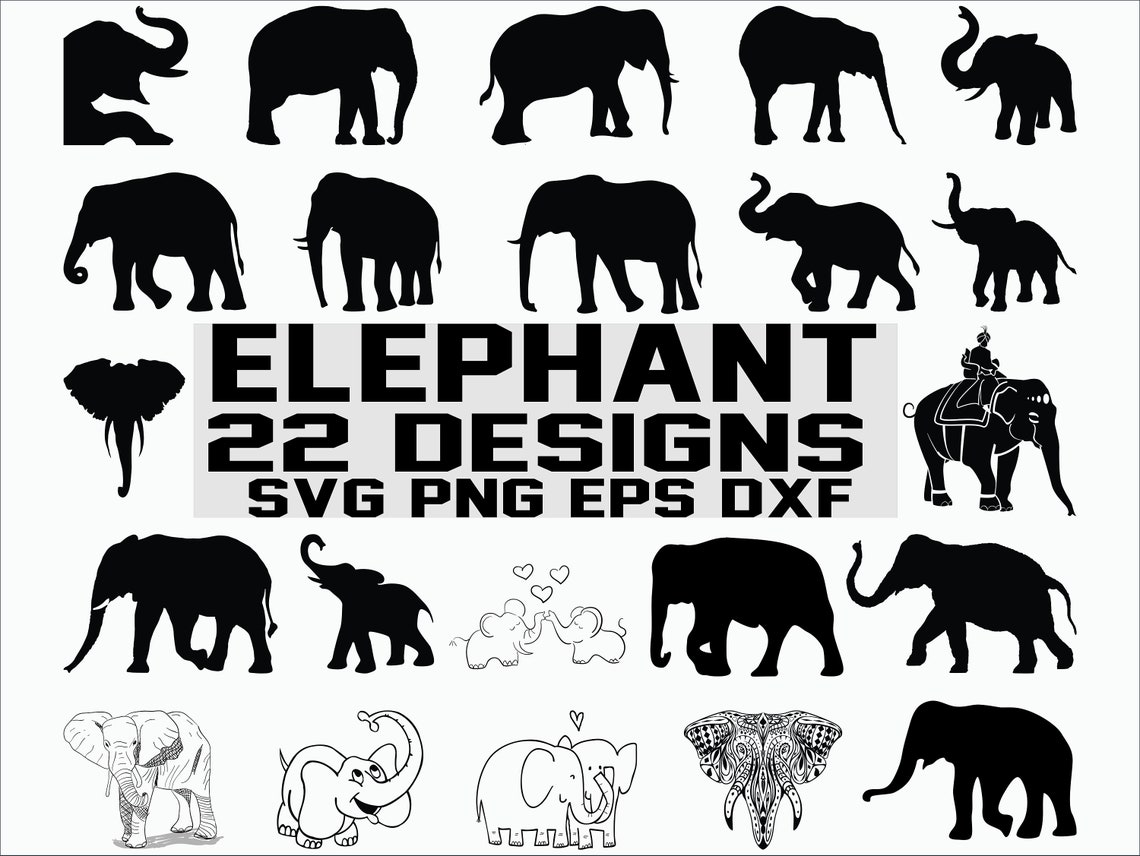 Elephant Svg / Elephants Svg / Wild Life Svg / Africa Animals - Etsy