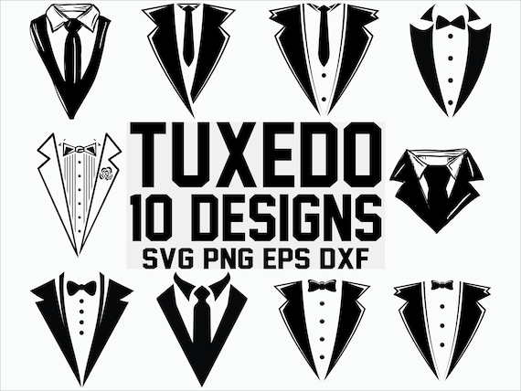 Tuxedo SVG/ Tuxedo Clipart/ Suit Svg/ Gentleman Svg/ Cut - Etsy Canada
