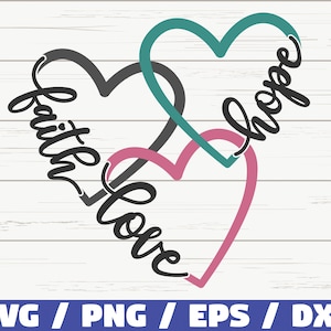 Faith SVG Bundle / Cut Files / Commercial Use / Cricut / Clip Art ...