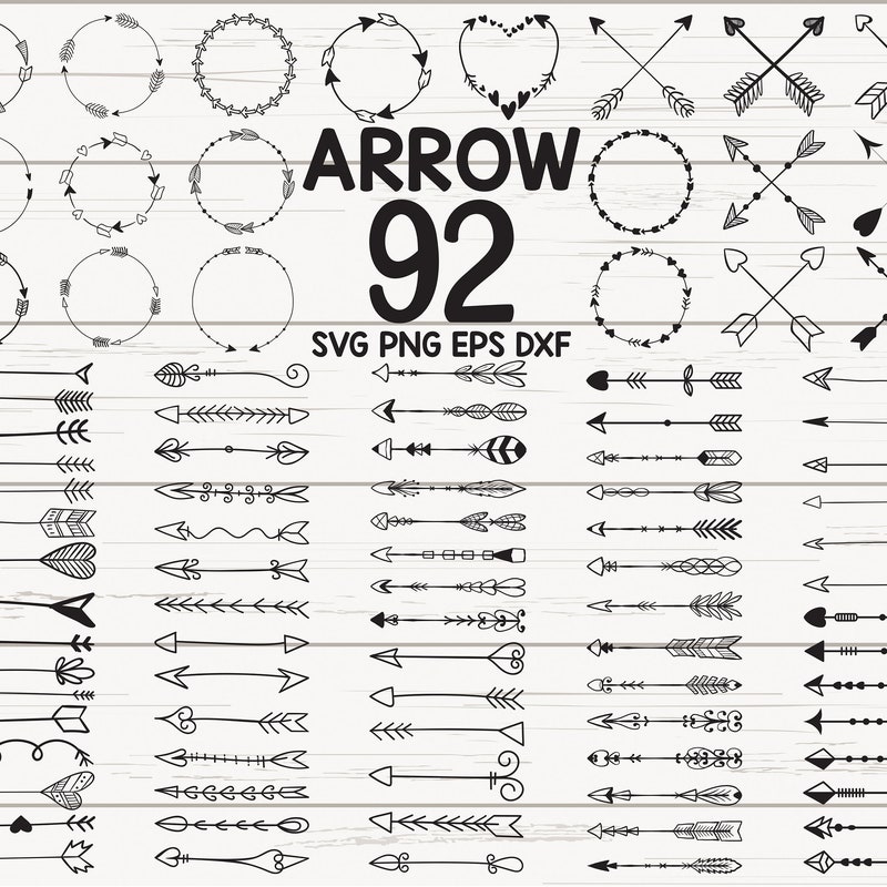 Tribal Arrow Svg - Etsy