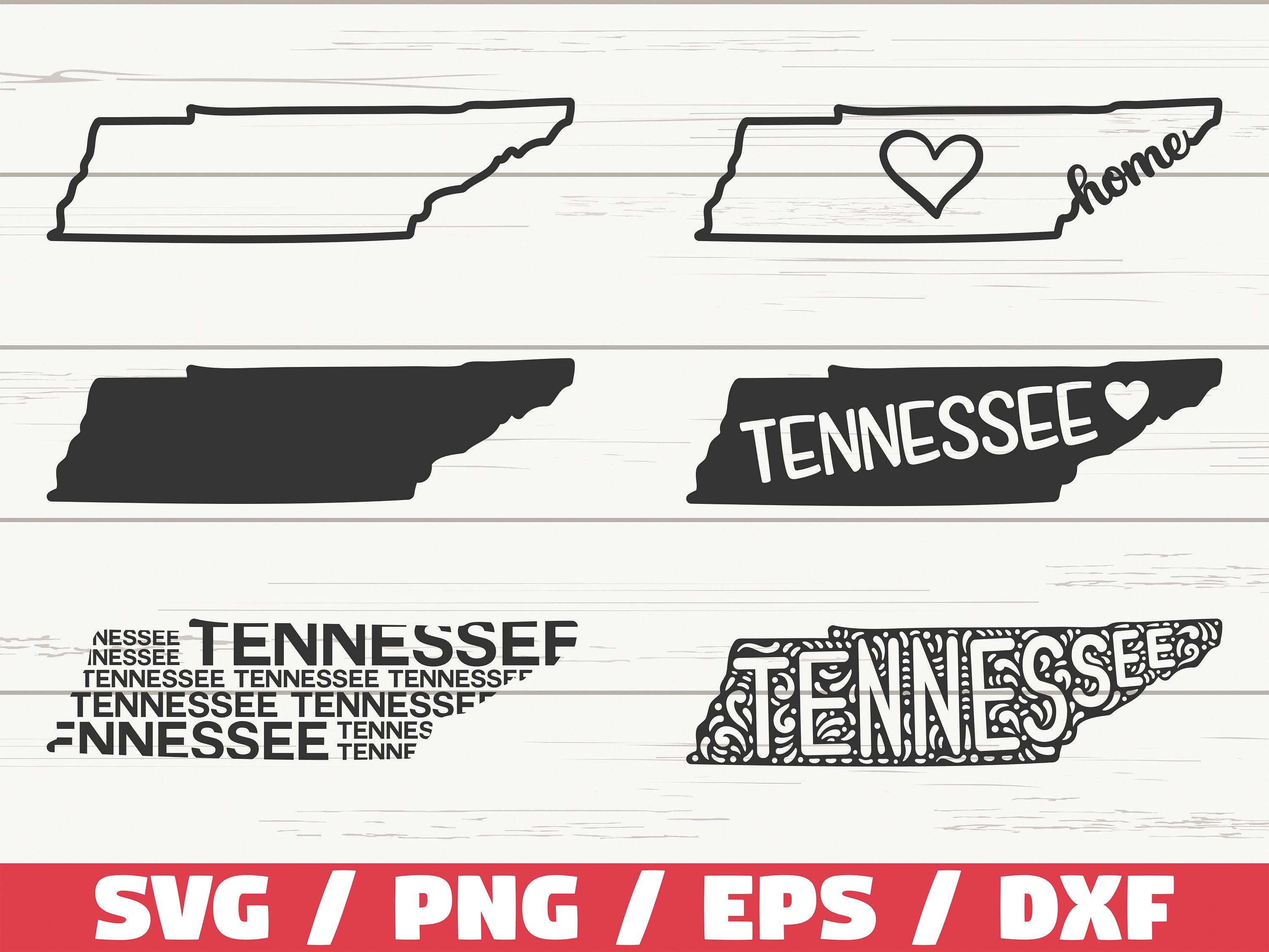 Tennessee State SVG / Cut File / Cricut / Clip Art / - Etsy