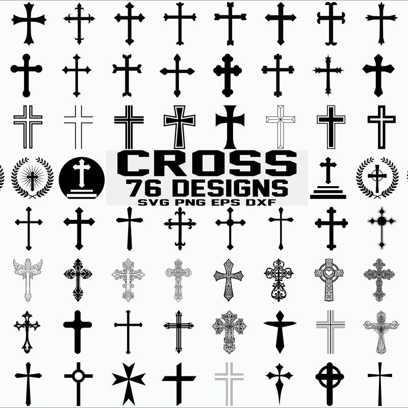Cross Svg - Etsy