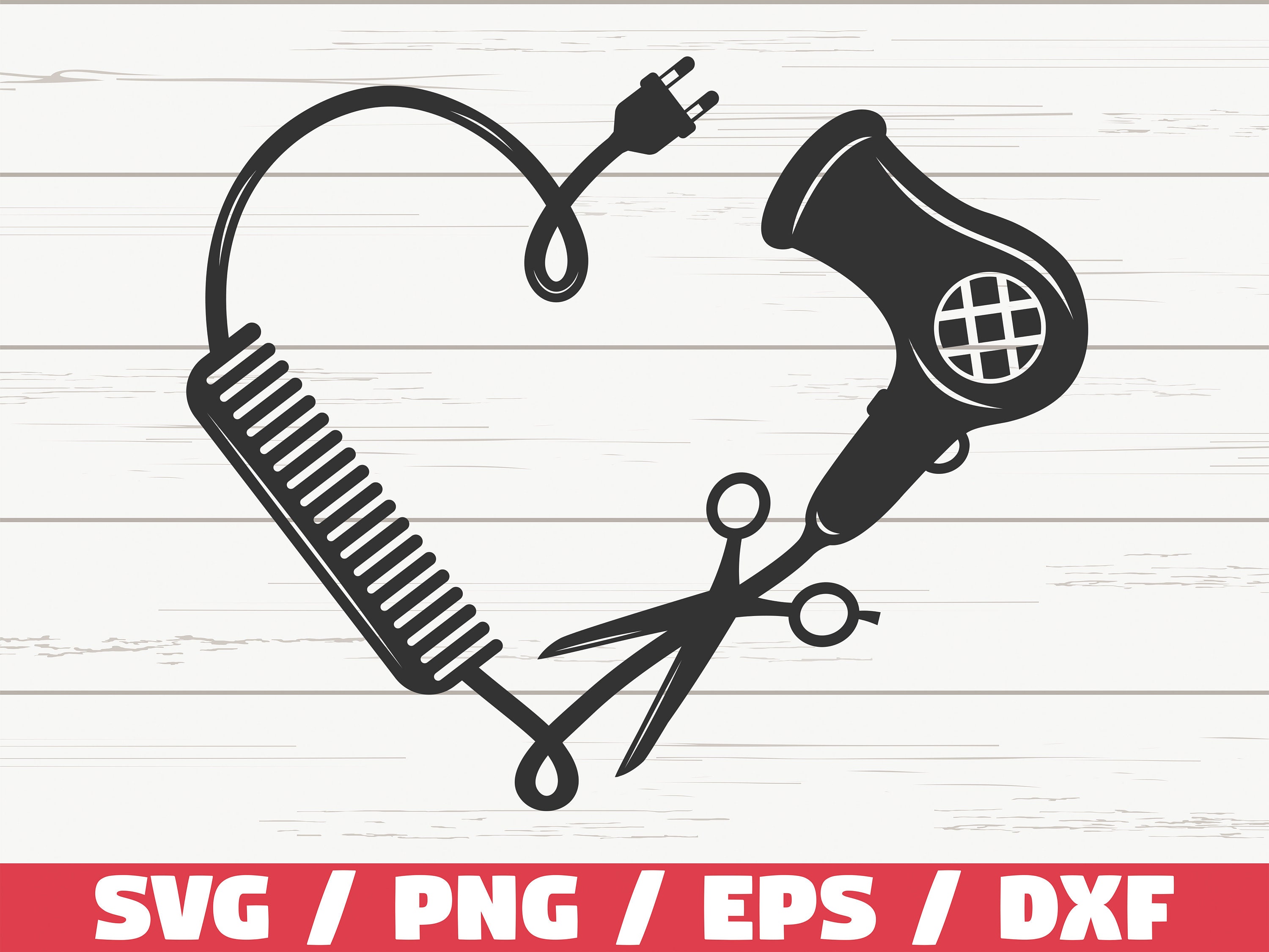 Hairdresser SVG Bundle / Cut Files / Commercial Use / Cricut / - Etsy ...