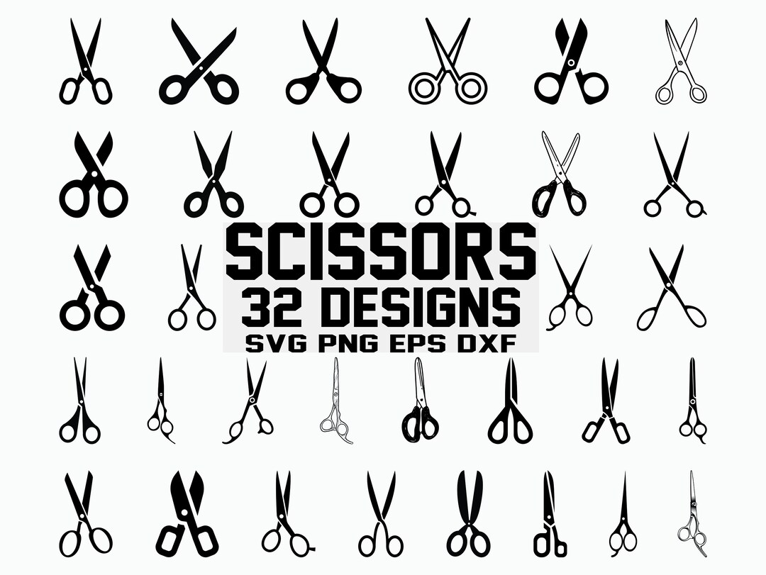 Scissors SVG/ Clipart/ Cut Files for Cricut/ Silhouette/ Printable ...