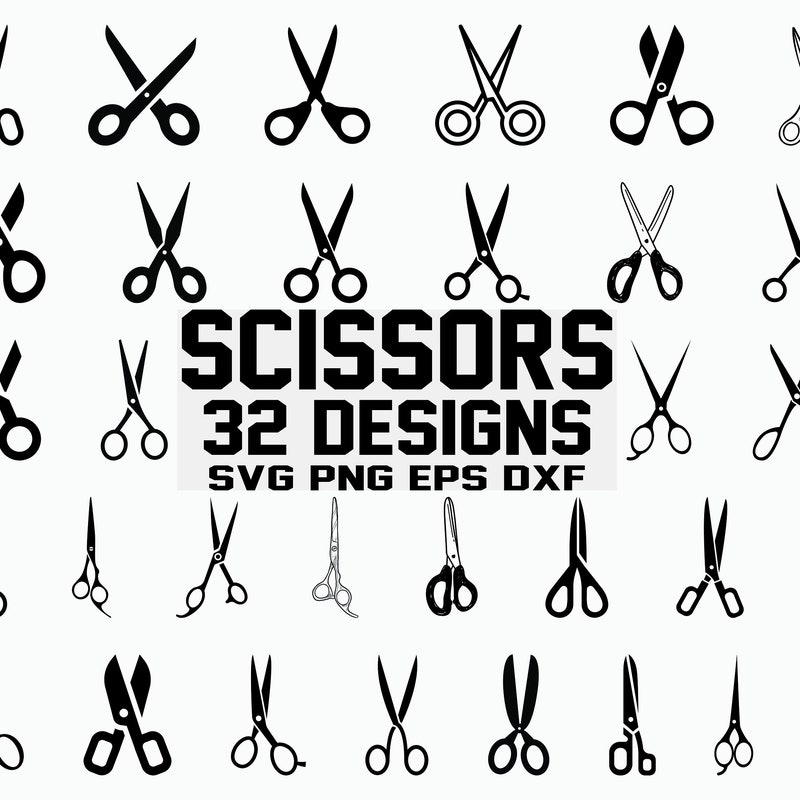 Scissors Svg - Etsy