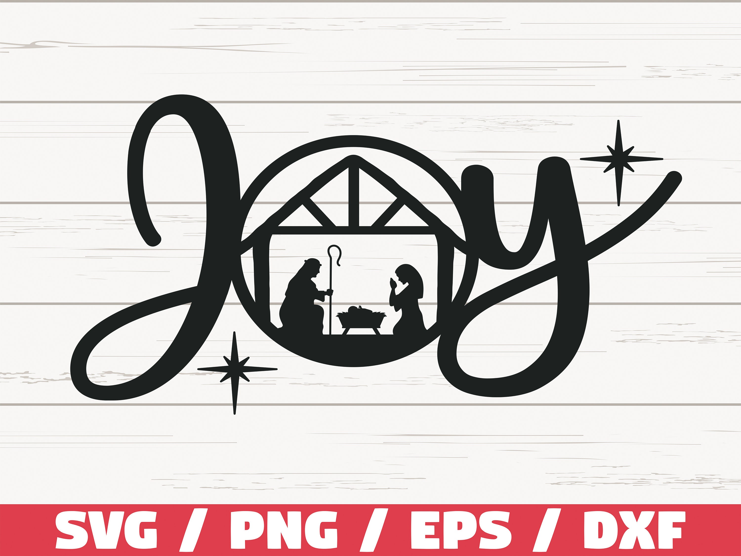 Joy SVG / Cut File / Cricut / Commercial Use / Nativity SVG / Christmas ...