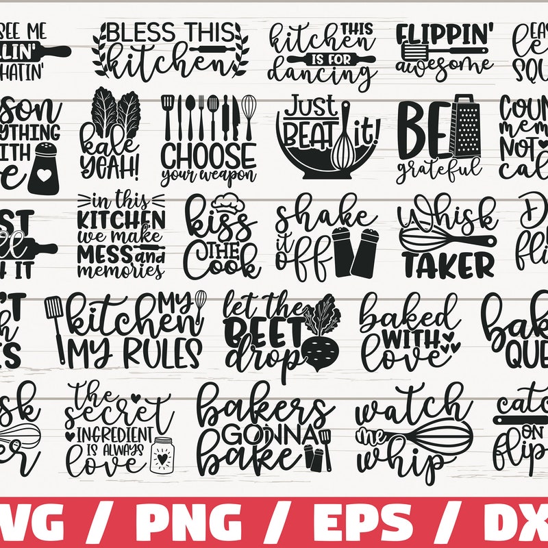 Cooking Decals - Etsy