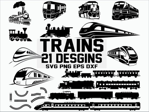 Train SVG/ Flights Train Svg/ Transportation Svg/ Decal/ | Etsy Canada