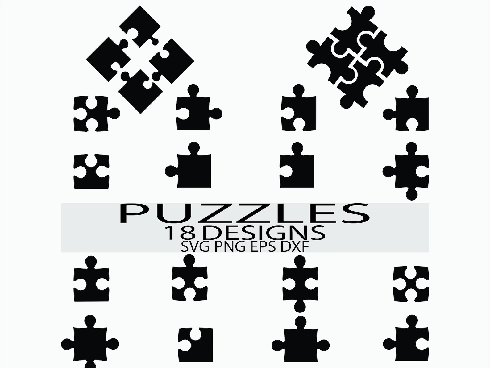 Puzzle Svg / Puzzle Piece Svg / Clipart / Dxf / Png / Image / Decal ...