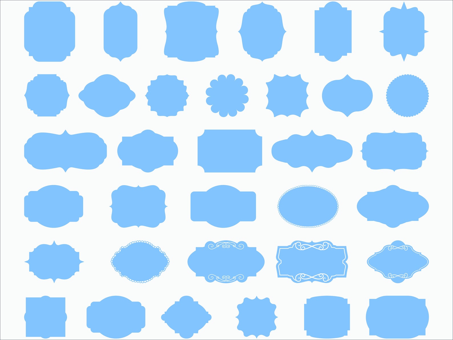 Frames Svg/ Label Svg/ Vintage Frames Svg/ Frames Svg/ Retro Frames Svg ...