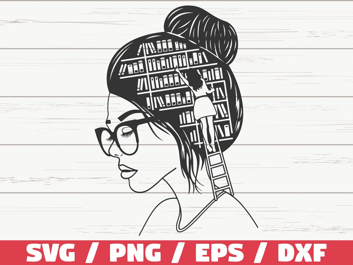 Just A Girl Who Loves Books SVG / Girl Loves Books SVG / Cut - Etsy