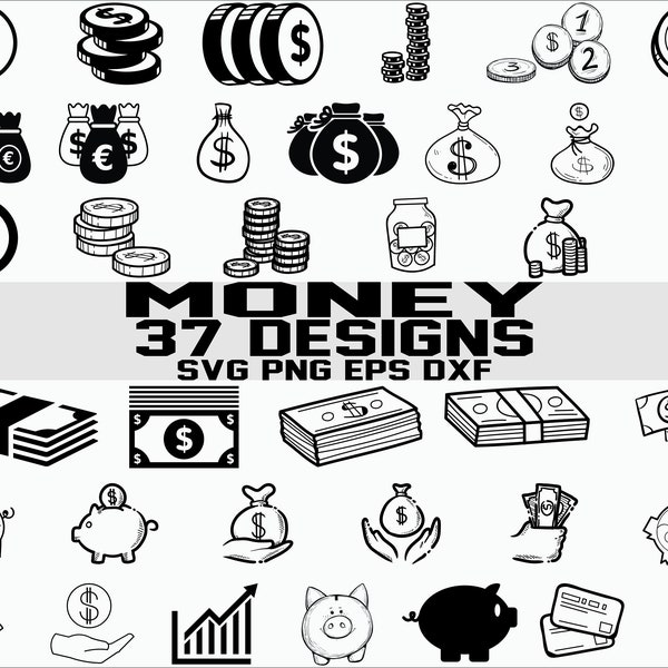 Dollar Sign Svg - Etsy