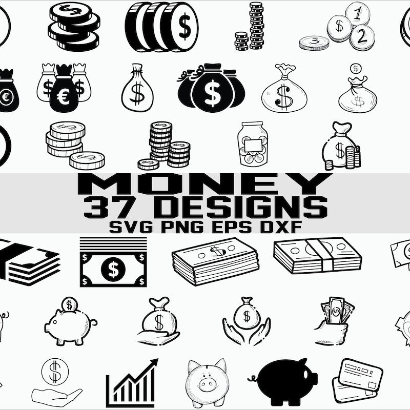 Dollar Sign Svg - Etsy