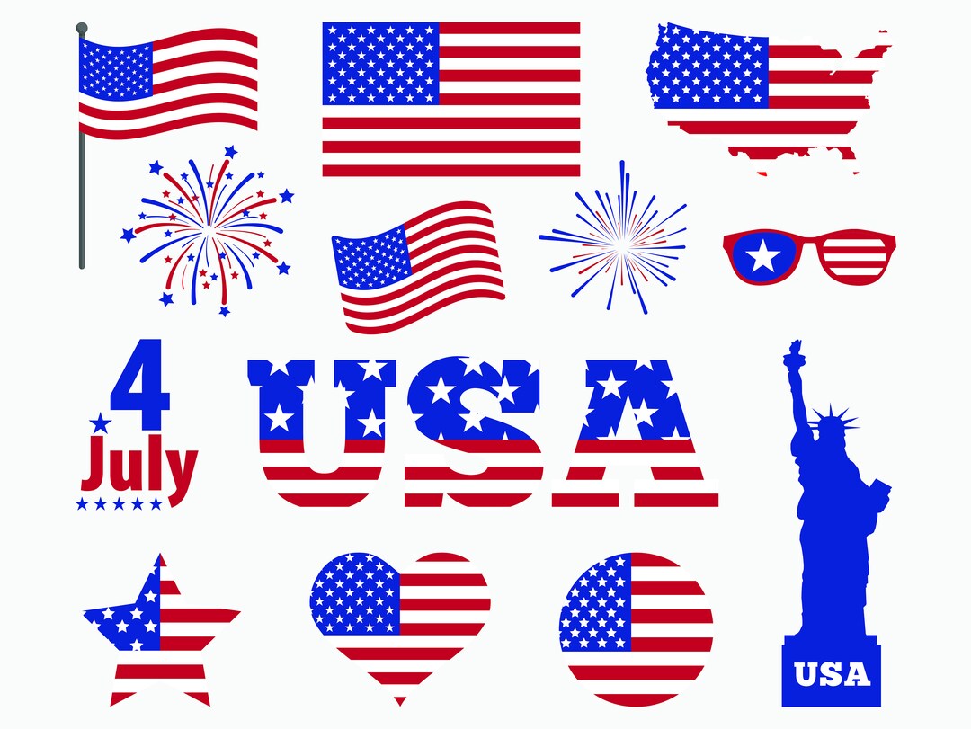 4th of July SVG / Patriotic Svg / Memorial Day Svg / Commercial Use ...