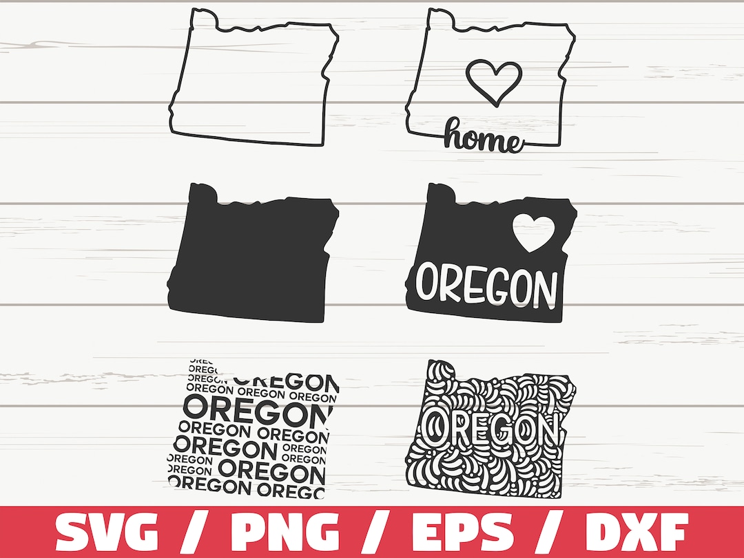 Oregon State SVG / Cut File / Cricut / Clip Art / Commercial Use ...