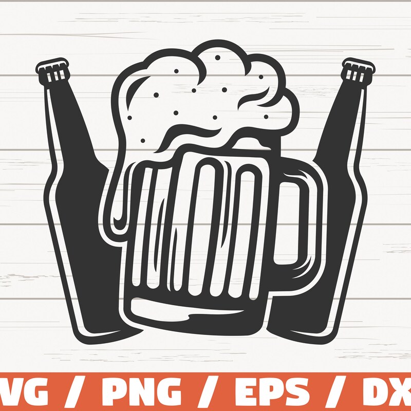 Beer Bottle Svg - Etsy