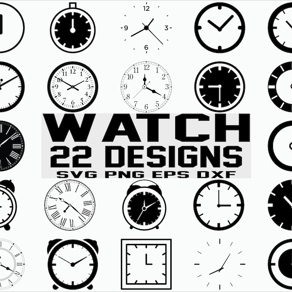 Clock Wall Decal - Etsy