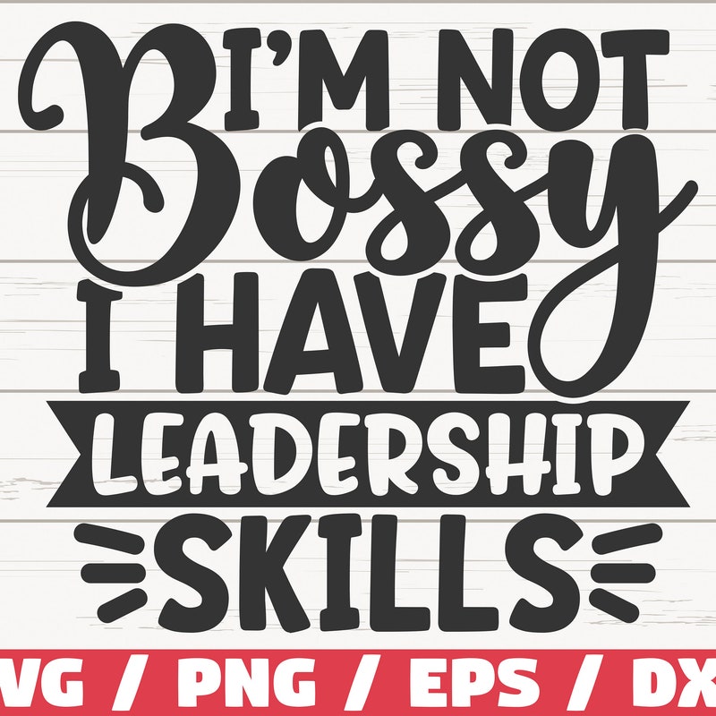 Bossy Svg - Etsy