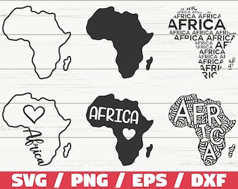 South Africa Svg South African Map Outline Svg PNG DXF - Etsy