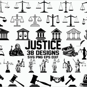 Justice SVG/ Scale of Justice Svg/ Courthouse Svg/ Tribunal | Etsy