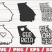Georgia State Map Svg Png Jpg Eps Georgia Vector Clip Art Georgia State ...