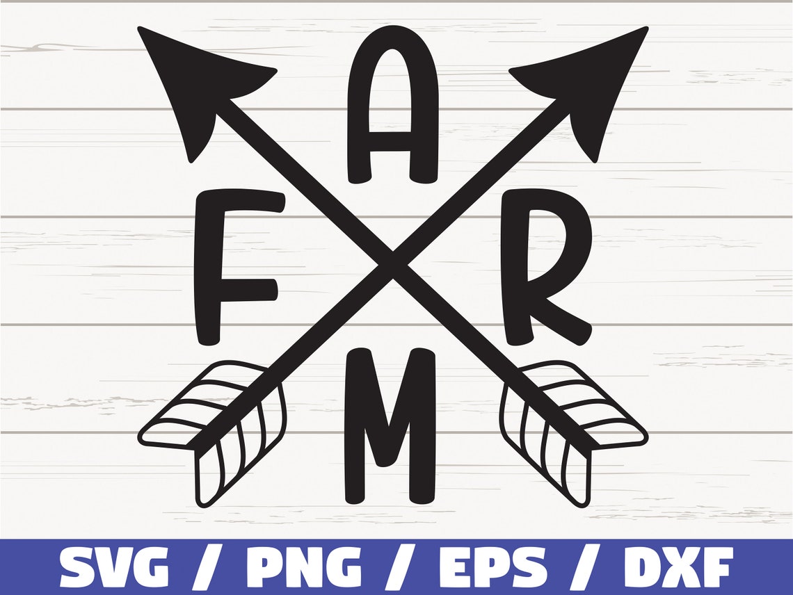 Farm Arrow SVG / Cut File / Cricut / Commercial Use / | Etsy