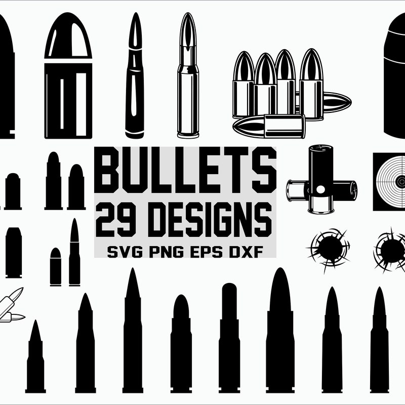 Bullet Svg - Etsy