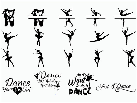 Ballet SVG / Ballerina SVG / Ballet Dancer / Ballet - Etsy Canada