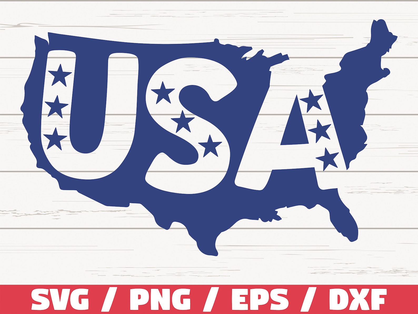 USA SVG / America Svg / Cut File / Clip Art / Commercial Use / - Etsy