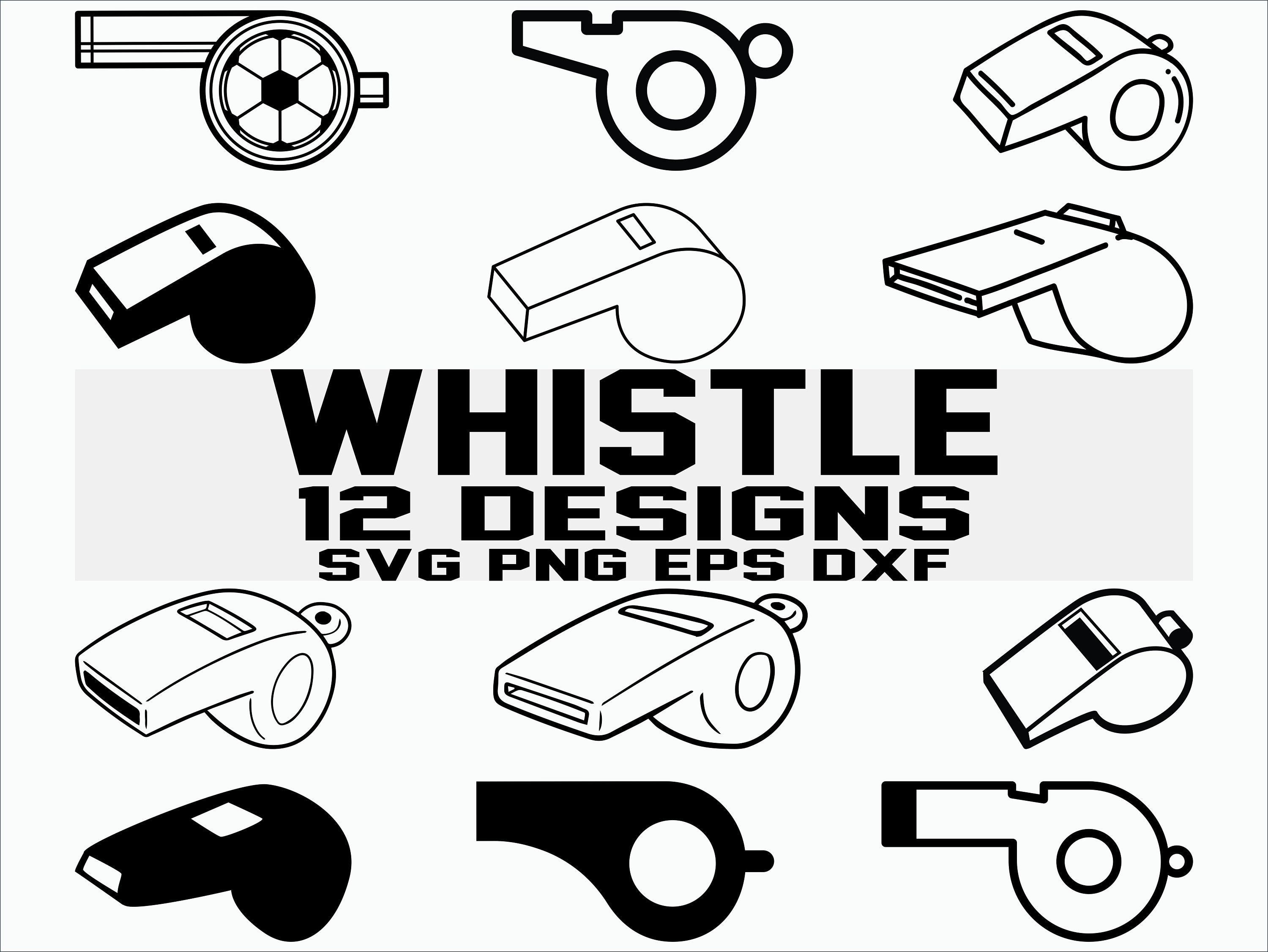 Whistle SVG/ Coach Whistle SVG/ Sports Whistle svg/ Clipart/ | Etsy
