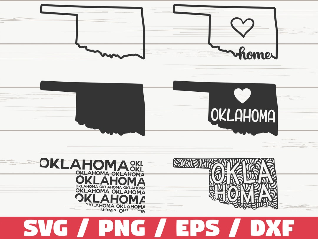 Oklahoma State SVG / Cut File / Cricut / Clip Art / Commercial Use ...